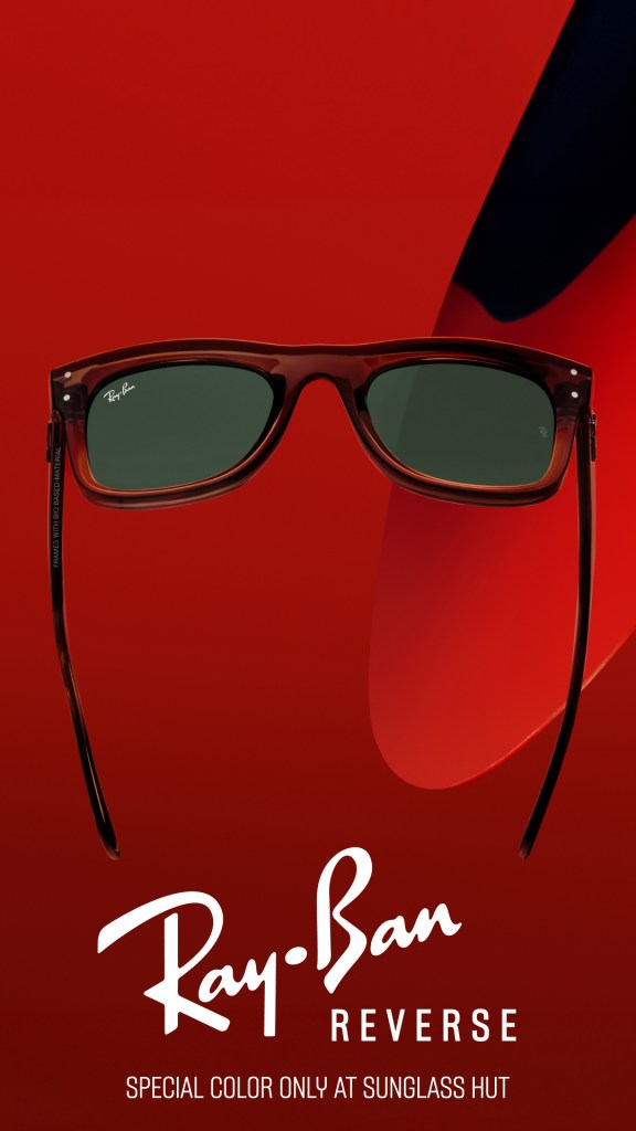 New Colors of the Ray-Ban Reverse Collection Land Only at Sunglass Hut ...