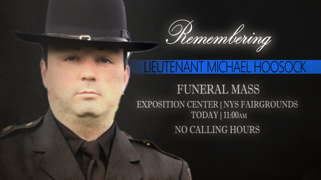 Funeral services for Michael Hoosock, Onondaga Sheriff’s Lieutenant ...
